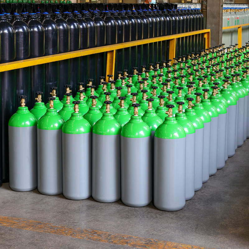 1.5L 108mm 150Bar ISO9809 TPED Certificate Medical Use Oxygen Cylinder ...